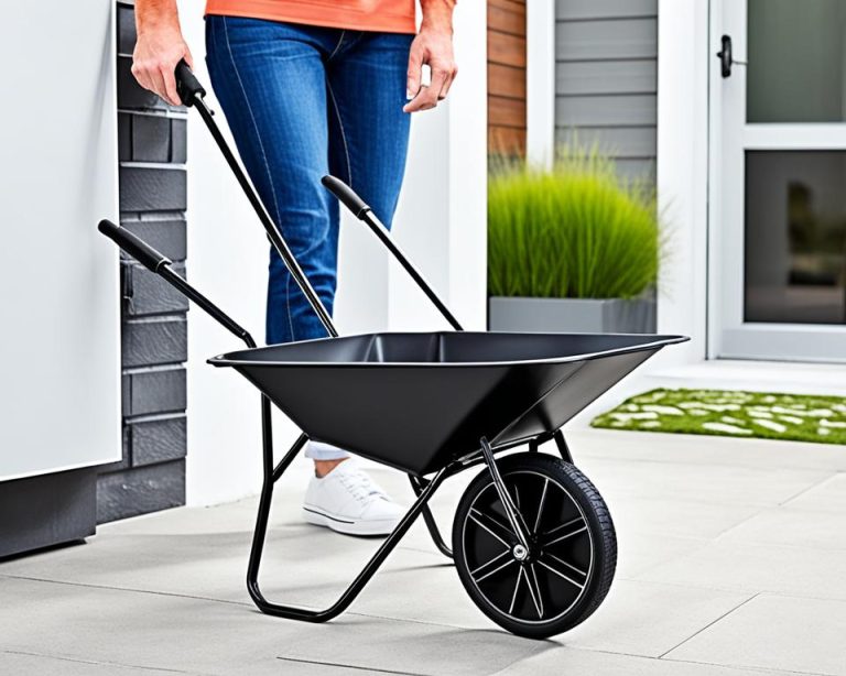 Collapsible Wheelbarrow: Space-Saving Yard Tool – Urban Gardening Space